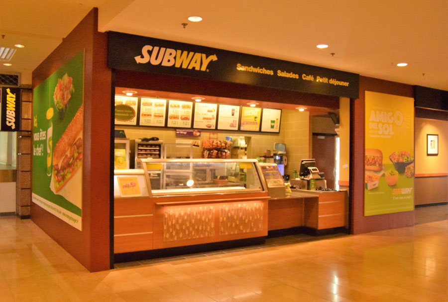 Subway Strasbourg - Restaurant du Centre Commercial Place des Halles